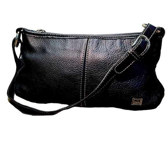 The Sak | Bags | Vintage The Sak Small Black Leather Bag | Poshmark
